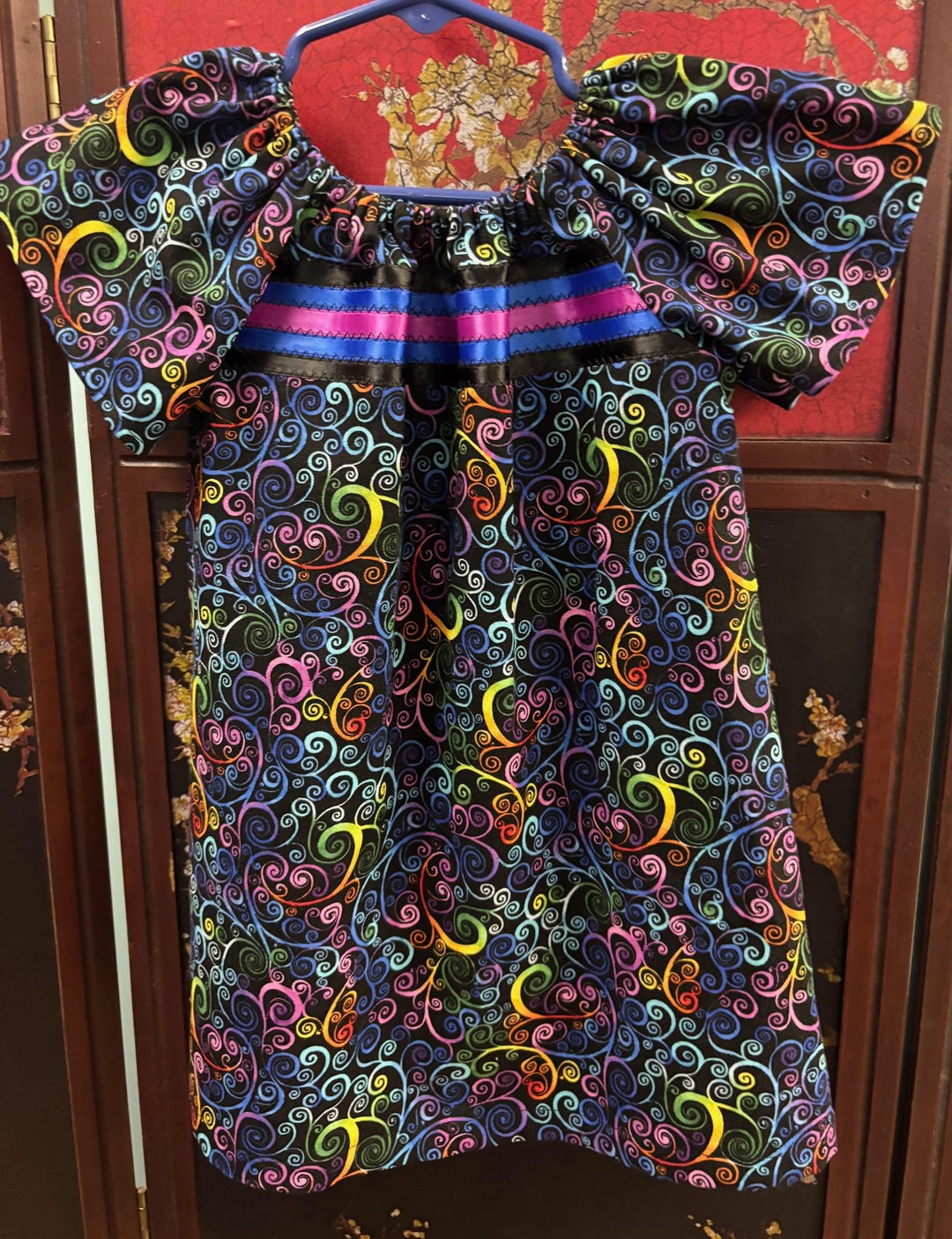 Native American Indigenous Regalia Baby Ribbon Dress Size 18 - 24 Mos ...