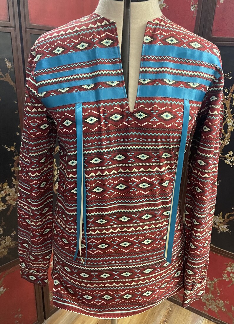 Native American Men's OR Boy's Ribbon Shirt Regalia XS - Etsy