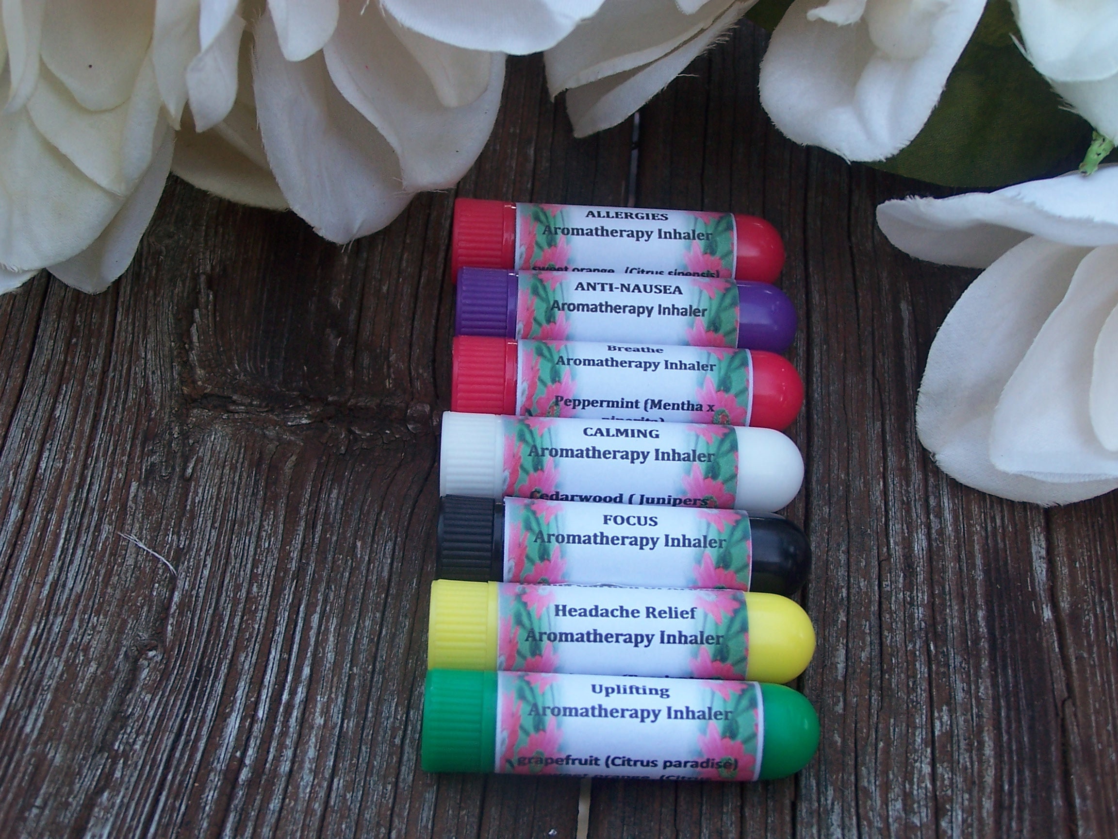 Aromatherapy Inhaler Set of 2 Nasal Inhaler Essential Oil | Etsy