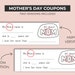 Printable Mother's Day Coupons, DIY Coloring Activities, Homemade Gifts ...