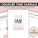Couples Time Capsule, Date Night Ideas, Wedding Time Capsule ...