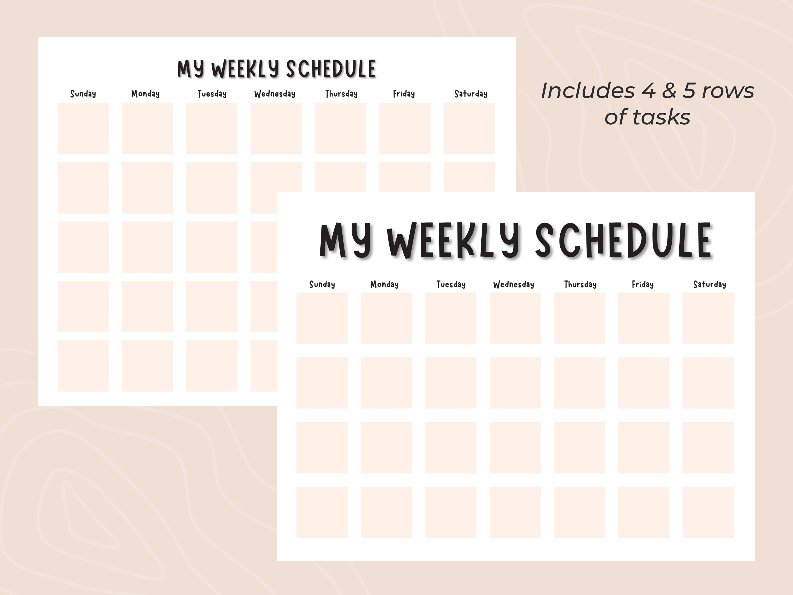 Editable Weekly Routine Chart & Cards, Visual Schedule for Kids and ...
