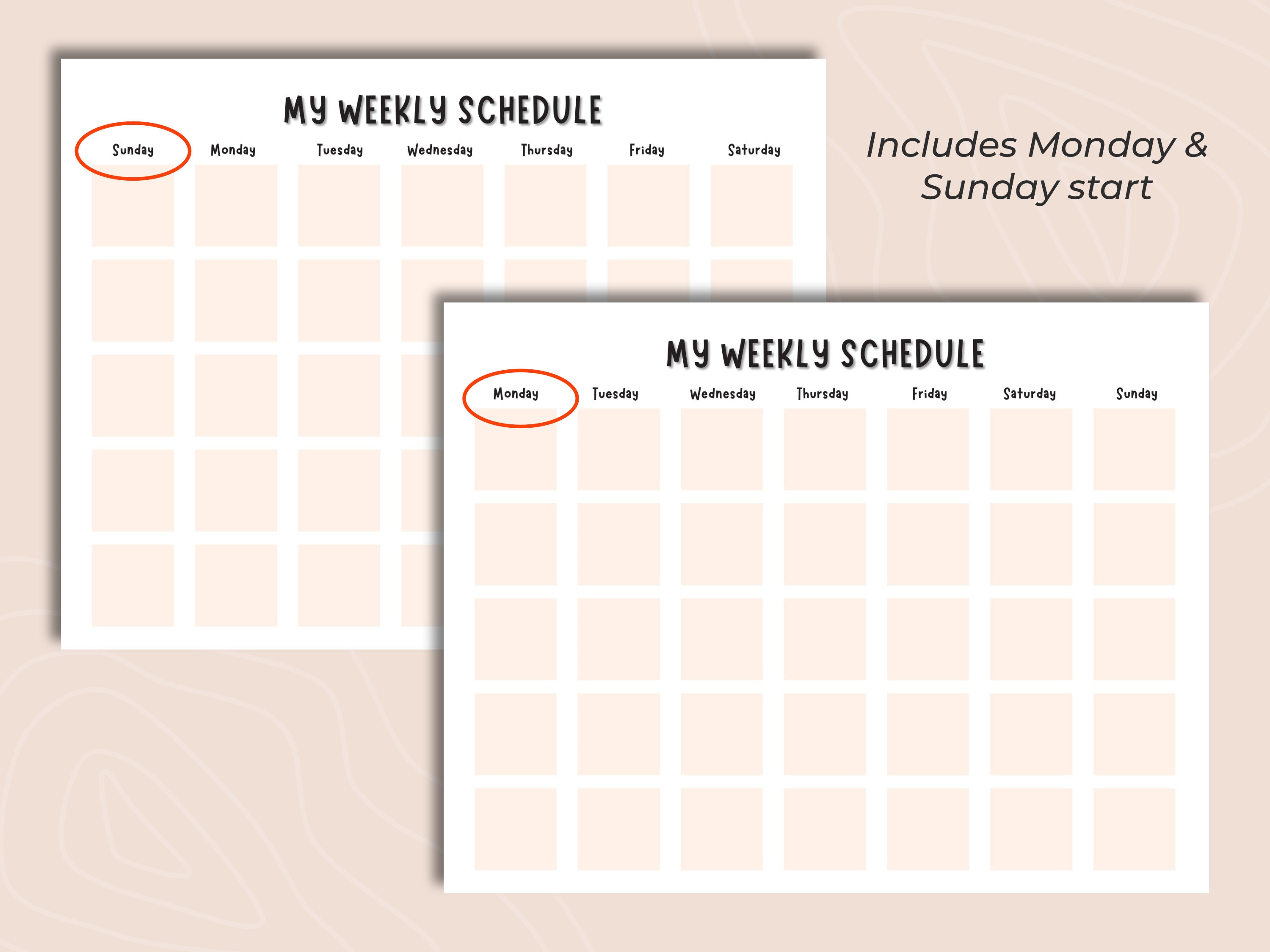 Editable Weekly Routine Chart & Cards, Visual Schedule for Kids and ...