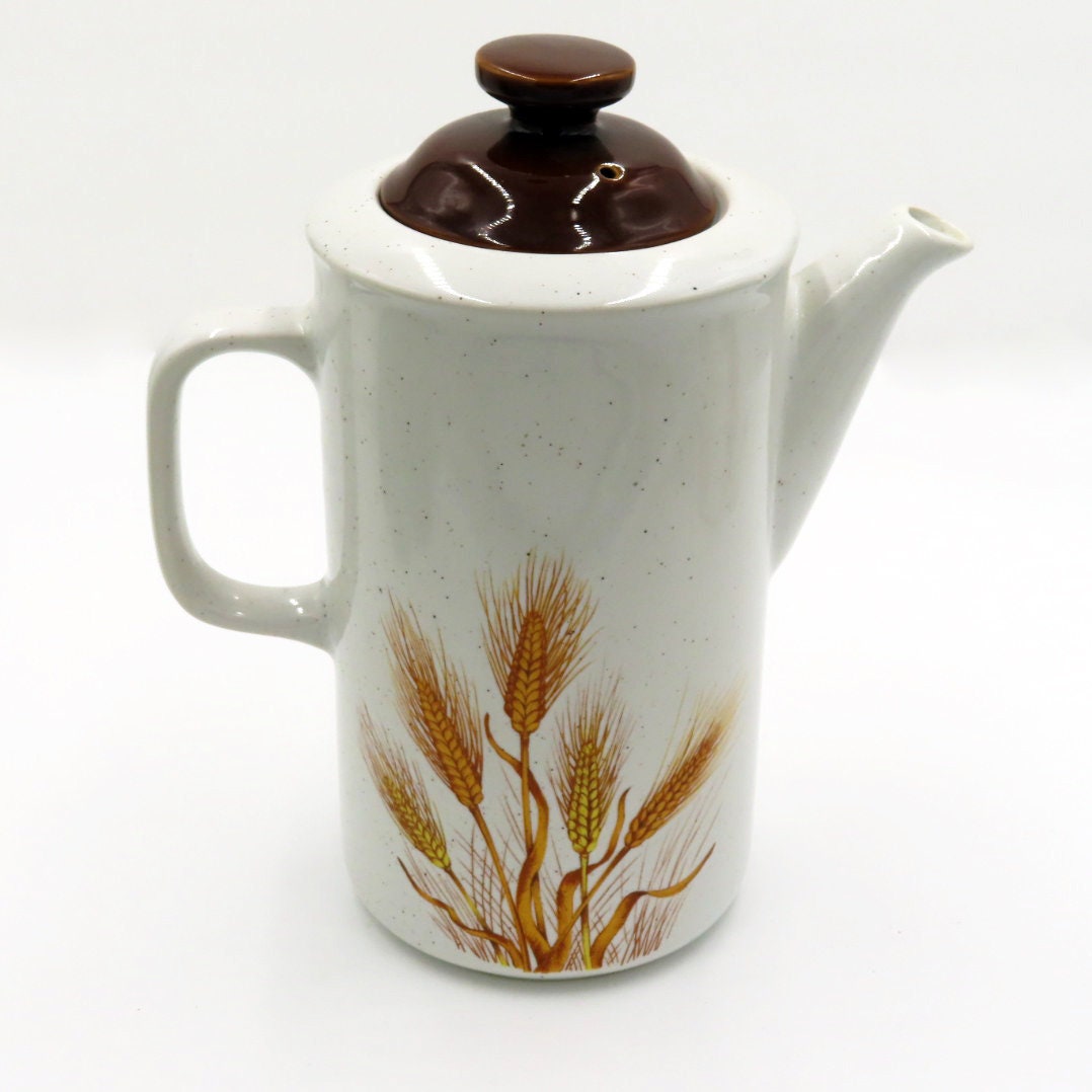 Main Aisle Collection Stoneware Buckwheat Coffee Pot Made in - Etsy