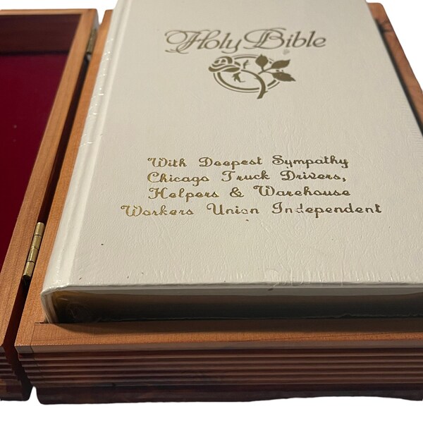 Bible Storage Box - Etsy