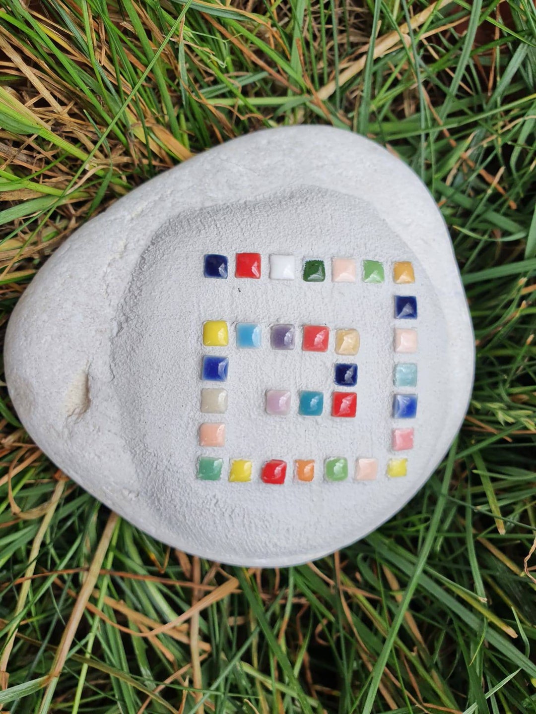 Mosaik Stein Greek Key, Deko Stein, Naturstein - Etsy.de