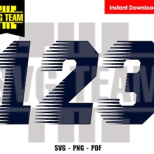 Speed Racing - Motorcycle - Car Alphabet and Numbers 0 - 9 SVG - PNG ...