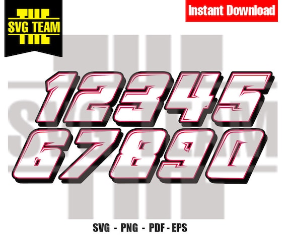 Fonte De Numero Nascar