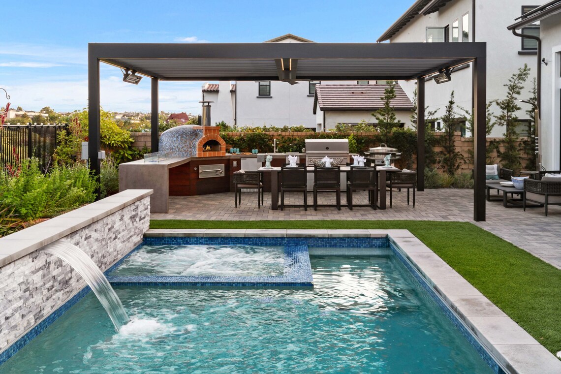 Custom Swimming Pool Rendering Design Visualization, Custom Design ...