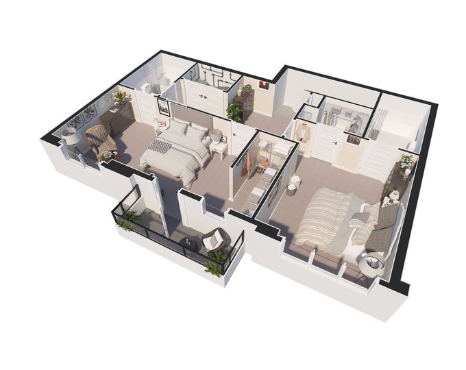 3D Floor Plan, 3D Site Map, 2d Plan Create From Paper Drawing, Changes ...