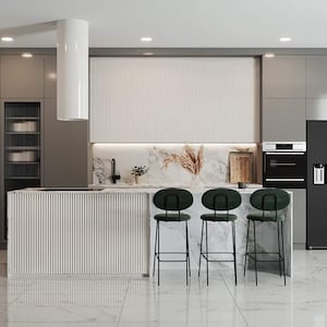 Modern Kitchen Design, 3D Architectural Rendering, Realistic ...