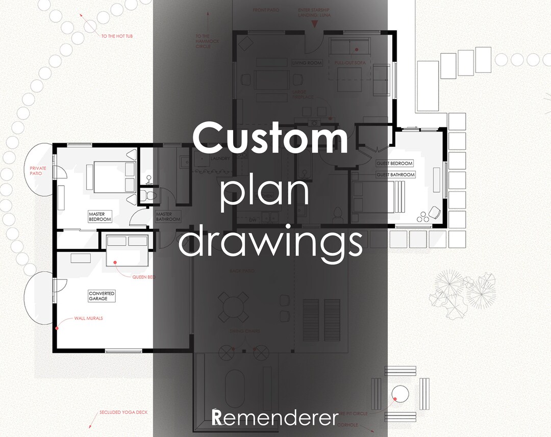 Architectural Floor Plans for Airbnb Listings, Real Estate Agencies ...
