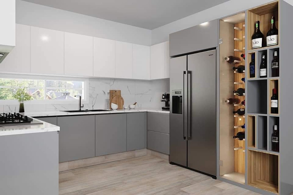 Kitchen Design, Kitchen 3D Rendering, 3D Architectural Rendering ...