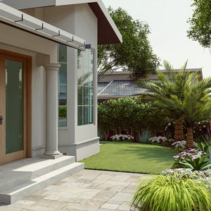 Custom Landscape Design for Your Front and Backyard, Backyard Design ...