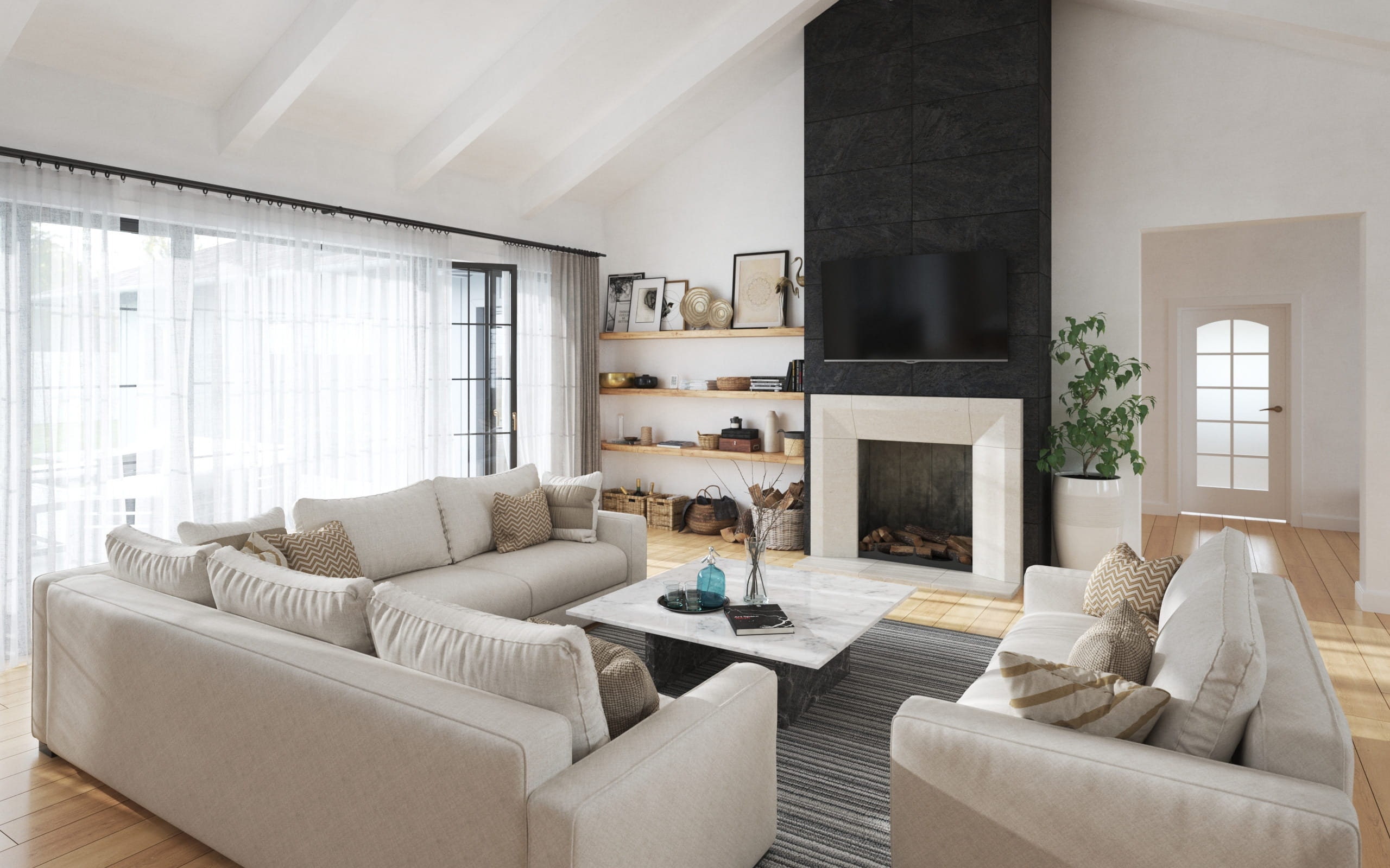 Minimalist Interior Design - Simple Home Interior - Custom Interior and ...