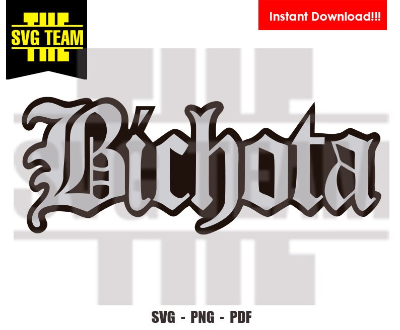 Home & Living Wall Hangings Becky G SVG Becky G La Bichota Bichota svg ...