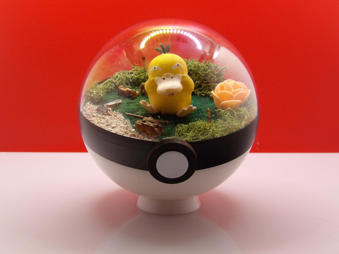 Pokéball Diorama Psyduck Pokémon Miniature Scene - Etsy