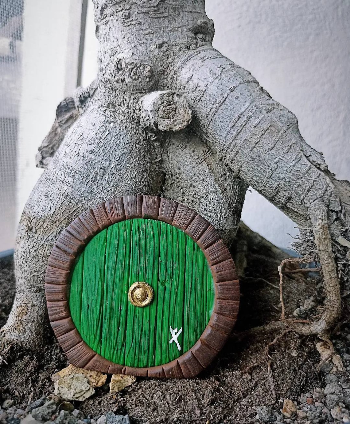 Bilbo Baggins' Door the Shire the Shire Fairy Door Fairy Door Garden ...