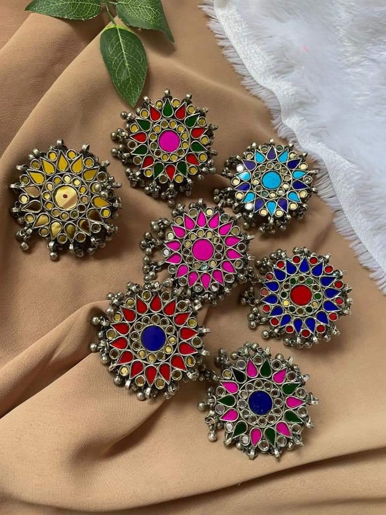 Indian Ring traditional Ringstribal Jewelry for Womenglass - Etsy