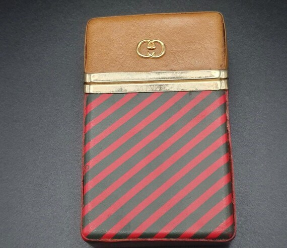 vtg Gucci cigarette case authentic vintage rare - Gem