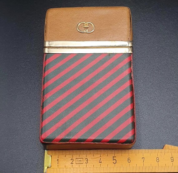 vtg Gucci cigarette case authentic vintage rare - Gem