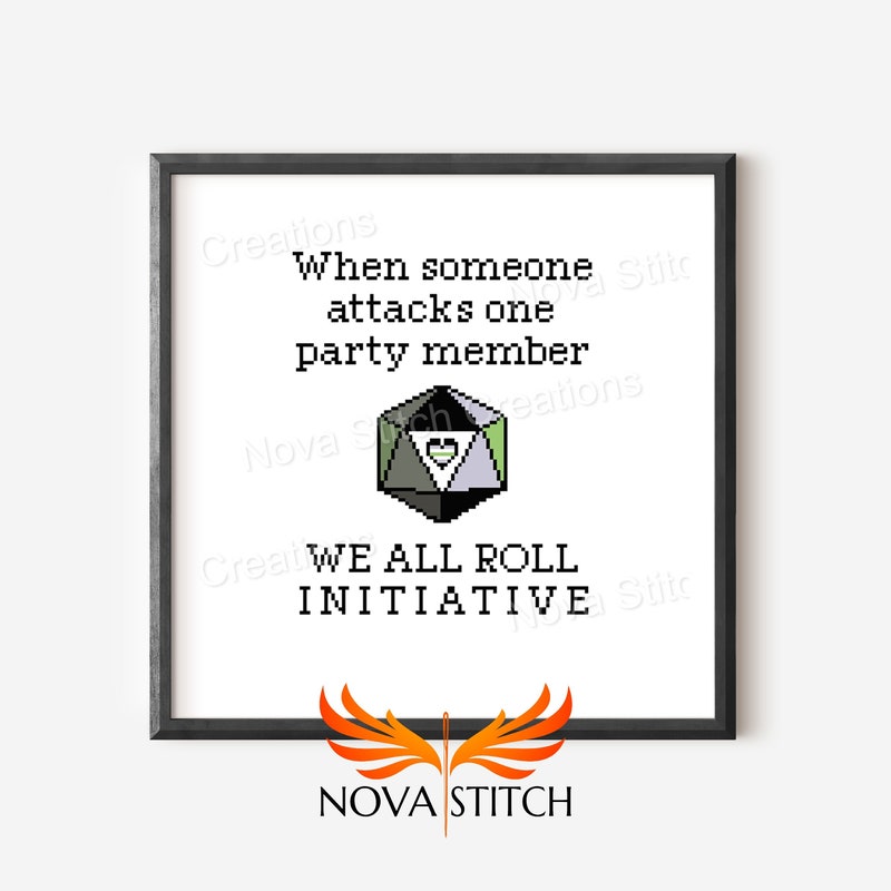 When One Member of the Party is Attacked We All Roll for Initiative - Etsy