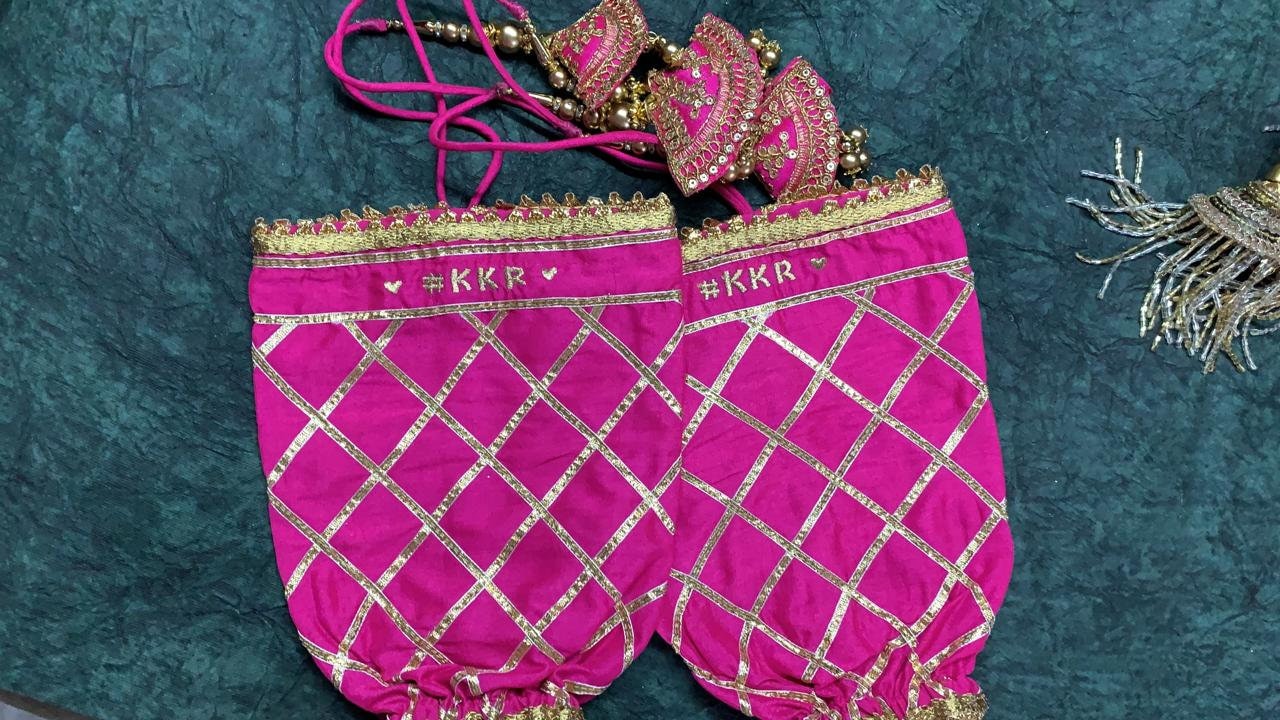 Personalized Chooda Covers, Embroidered Bridal Choora / Chooda Punjabi ...