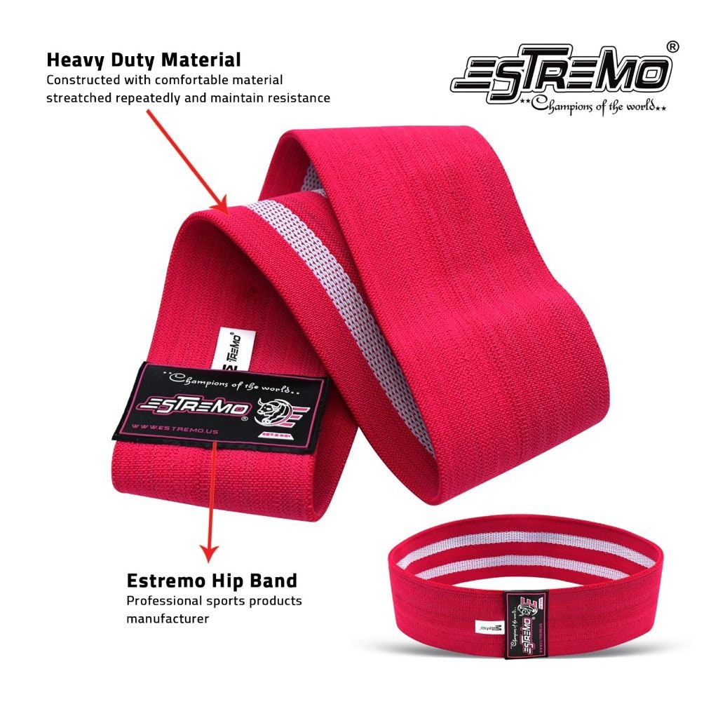 Non-Slip Super Heavy Resistance Bands Hip Exercise Circle Bands for ...