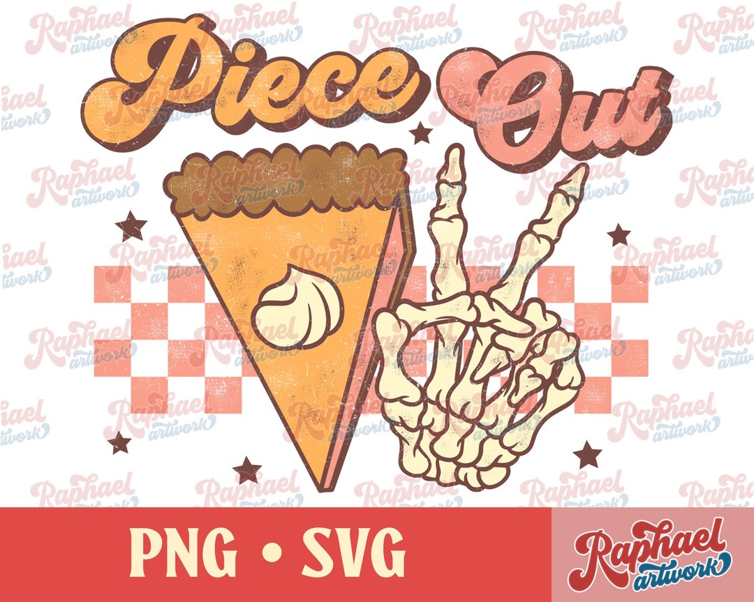 Piece Out Png Svg Retro Thanksgiving Png Peace Out Fall - Etsy