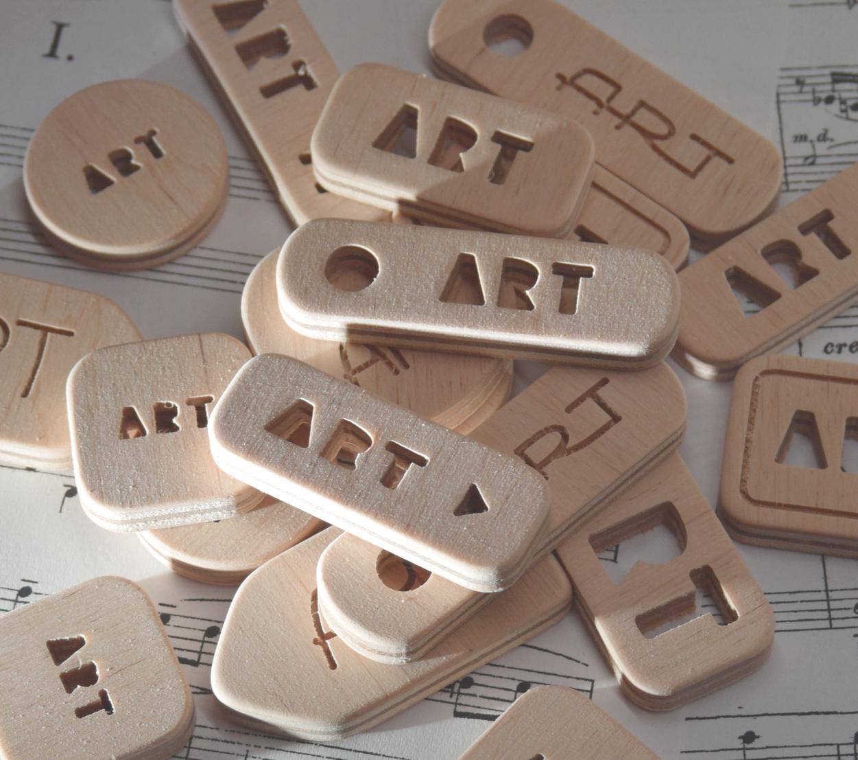 G Code for CNC Cut - Art Units Plywood Clipart - Simple Shapes - Etsy