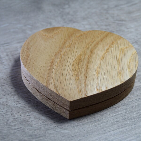 Wooden Heart Box - Etsy UK