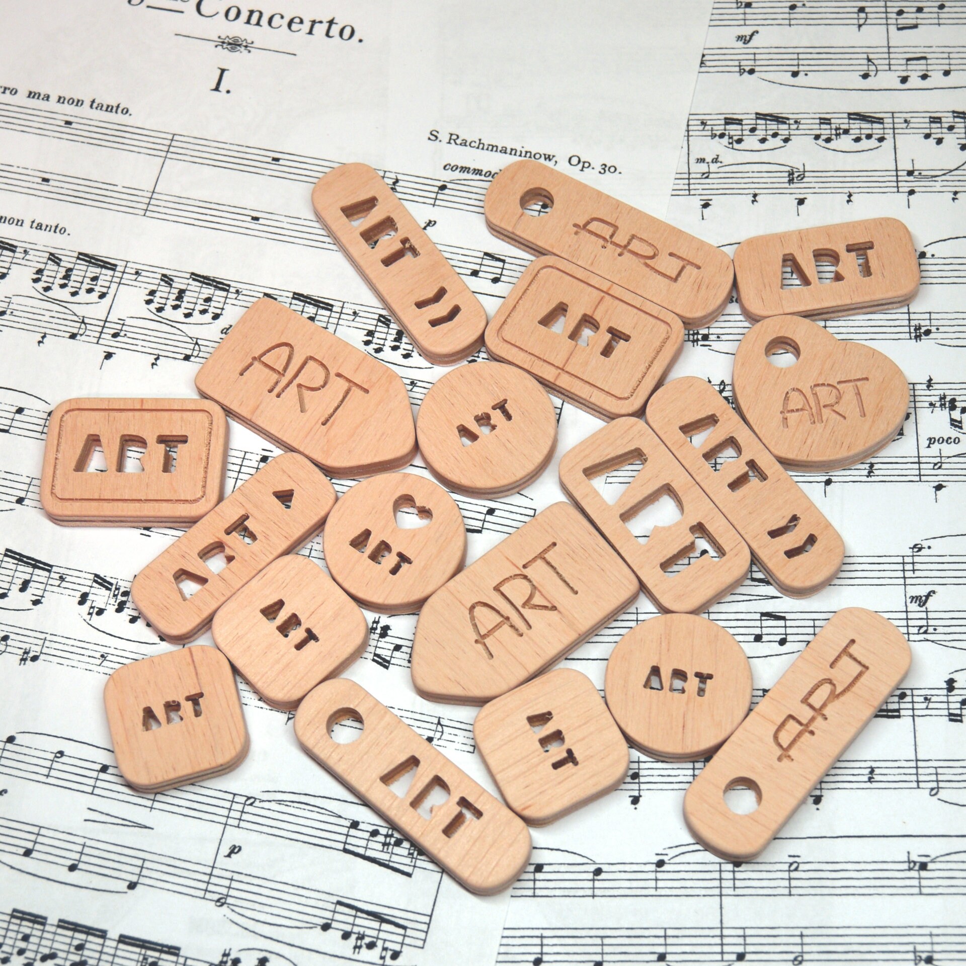 G Code for CNC Cut - Art Units Plywood Clipart - Simple Shapes - Etsy