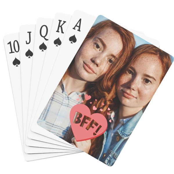 Custom Photo Playing Cards - Make Your Own Photo Playing Cards