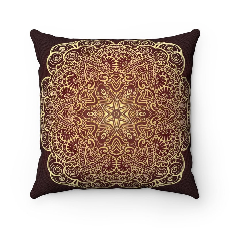Mandala Pillow - Etsy