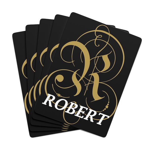 Personalized Playing Cards - Etsy