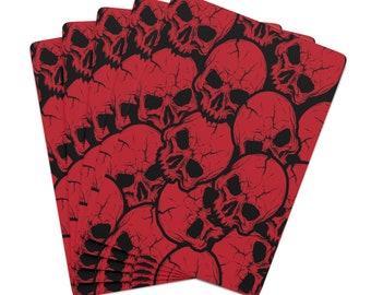 Skull Card Game - Etsy