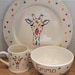 Giraffe Plate Set - Children's Dinner Sets - Personalised Plate ...