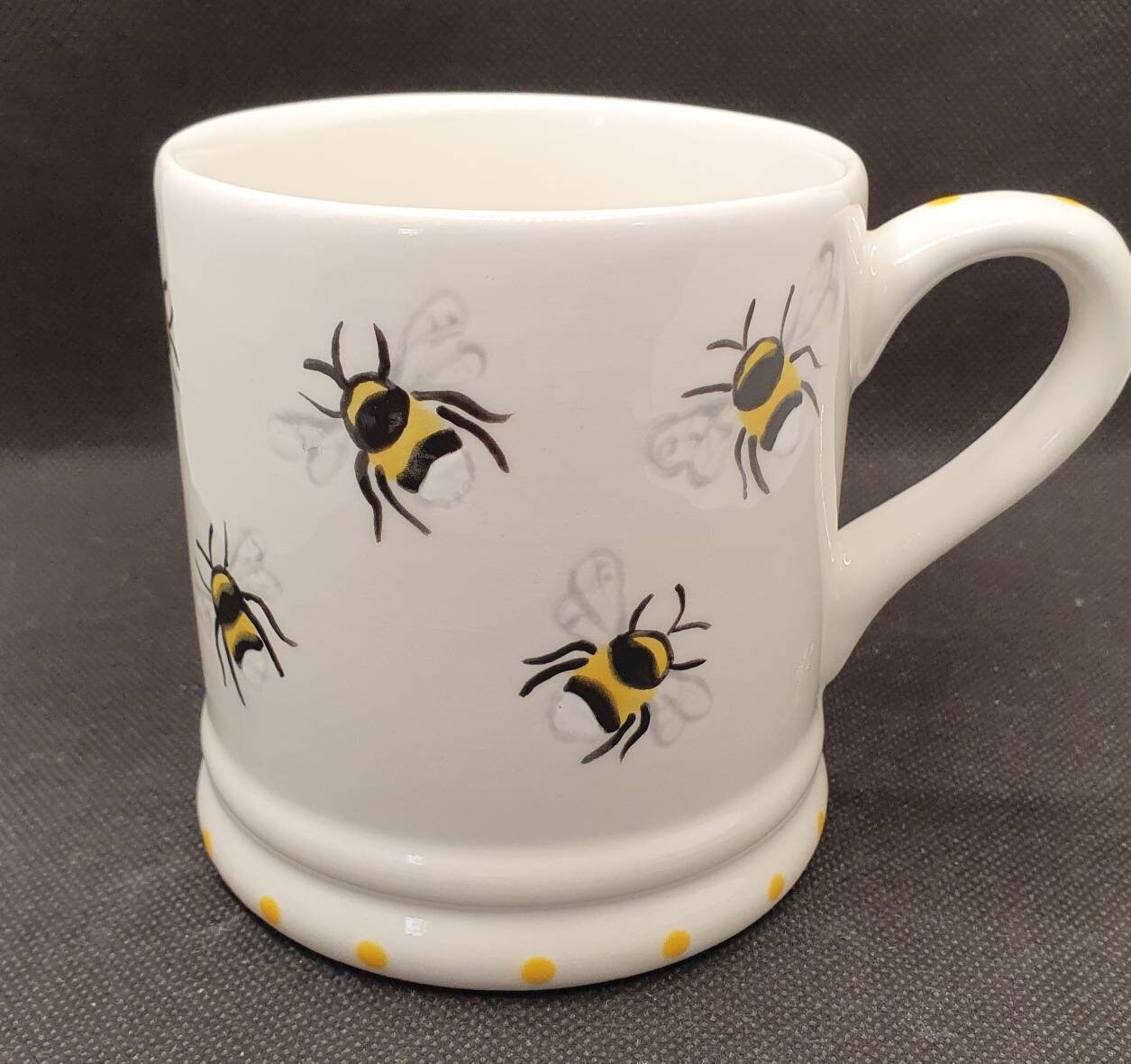 Handpainted Bumble Bee Mug Bee Mug Bees Country | Etsy
