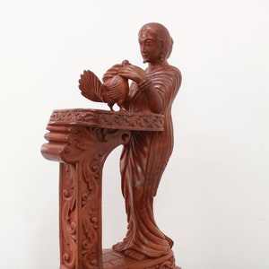 Hamsa Damayanti Statue Raja Ravi Varma Painting Art Sculpture Vintage ...