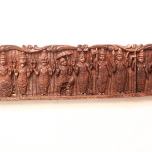 Dashavatara Statue Lord Mahavishnu Ten Avatar Sculpture Vishnu Krishna ...