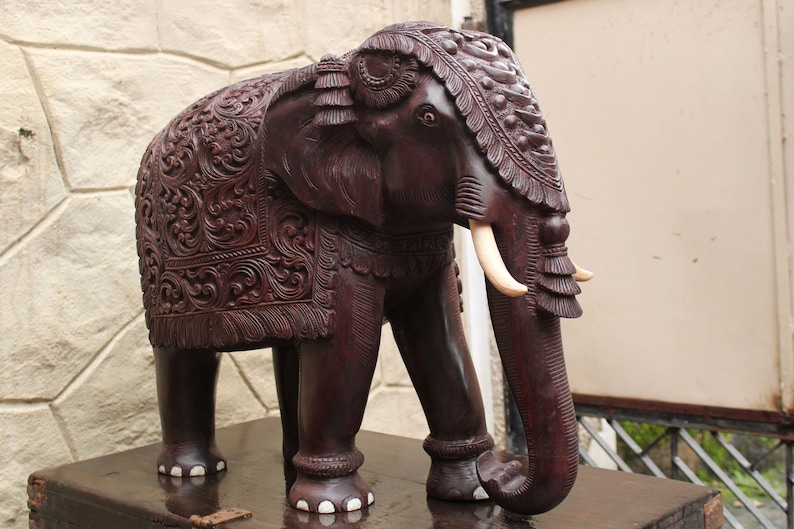Indian Home Decor Big Elephant Statue Asian Indian Elephant - Etsy