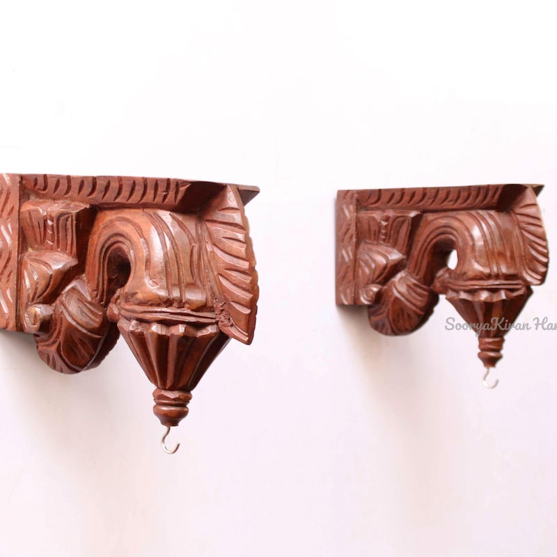Wooden Bracket India Wall - Etsy
