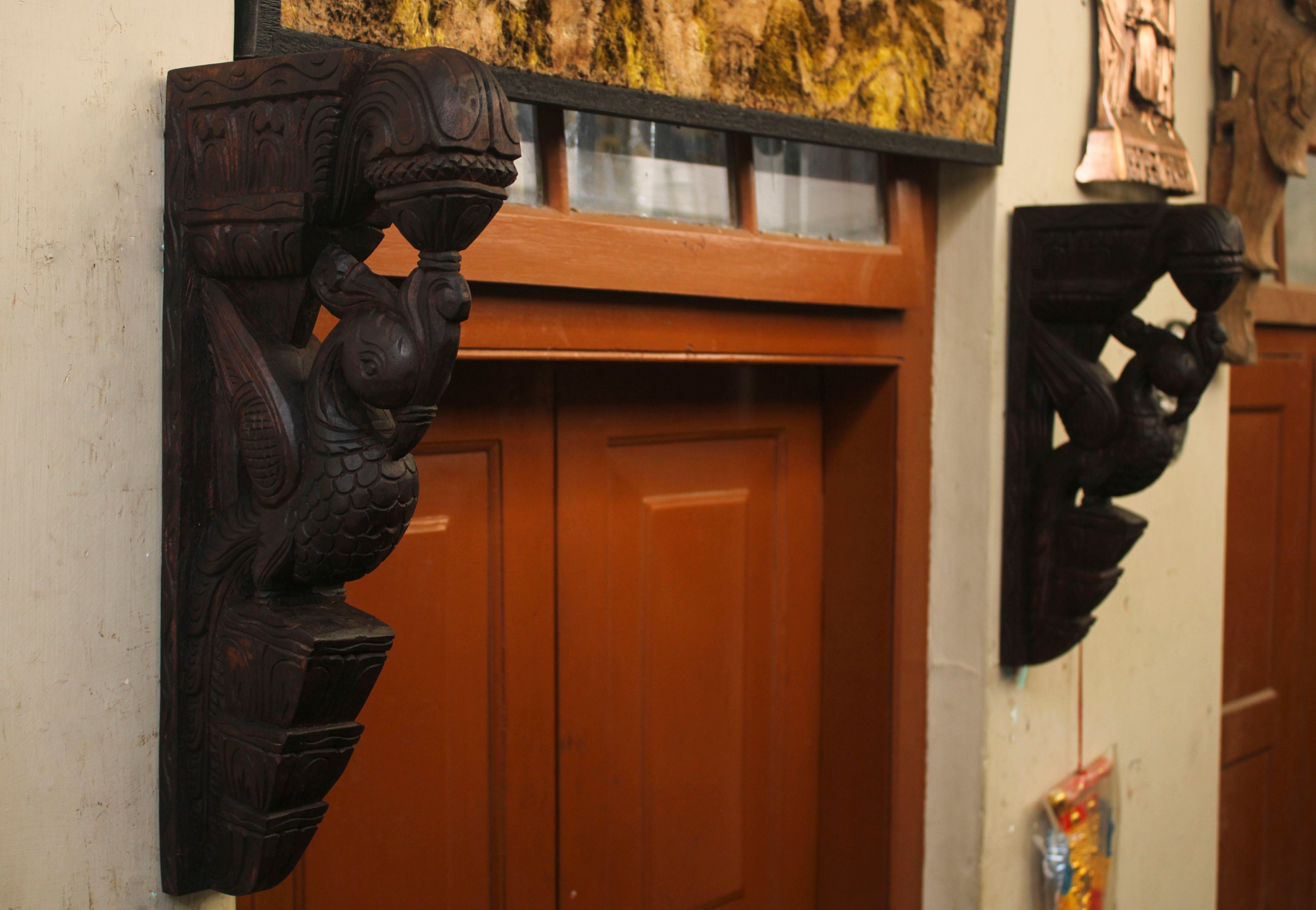 Wood Corbels Indian - Etsy