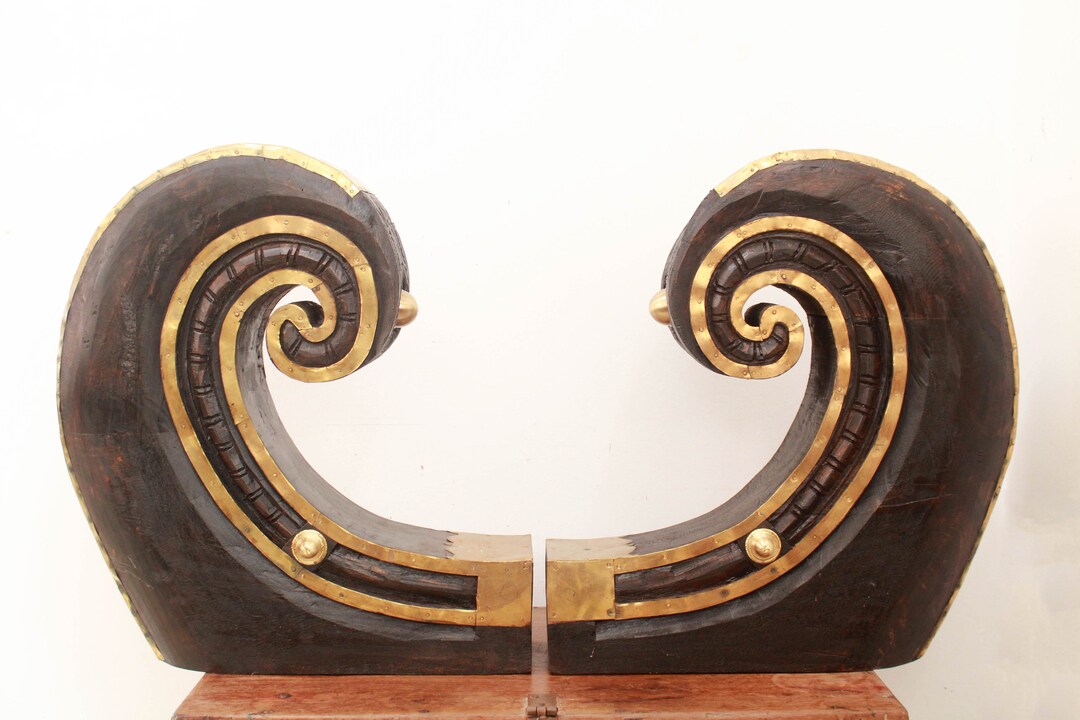 Antique Canoe Head Home Garden Outdoor / Interior Decor Lounge Lobby ...