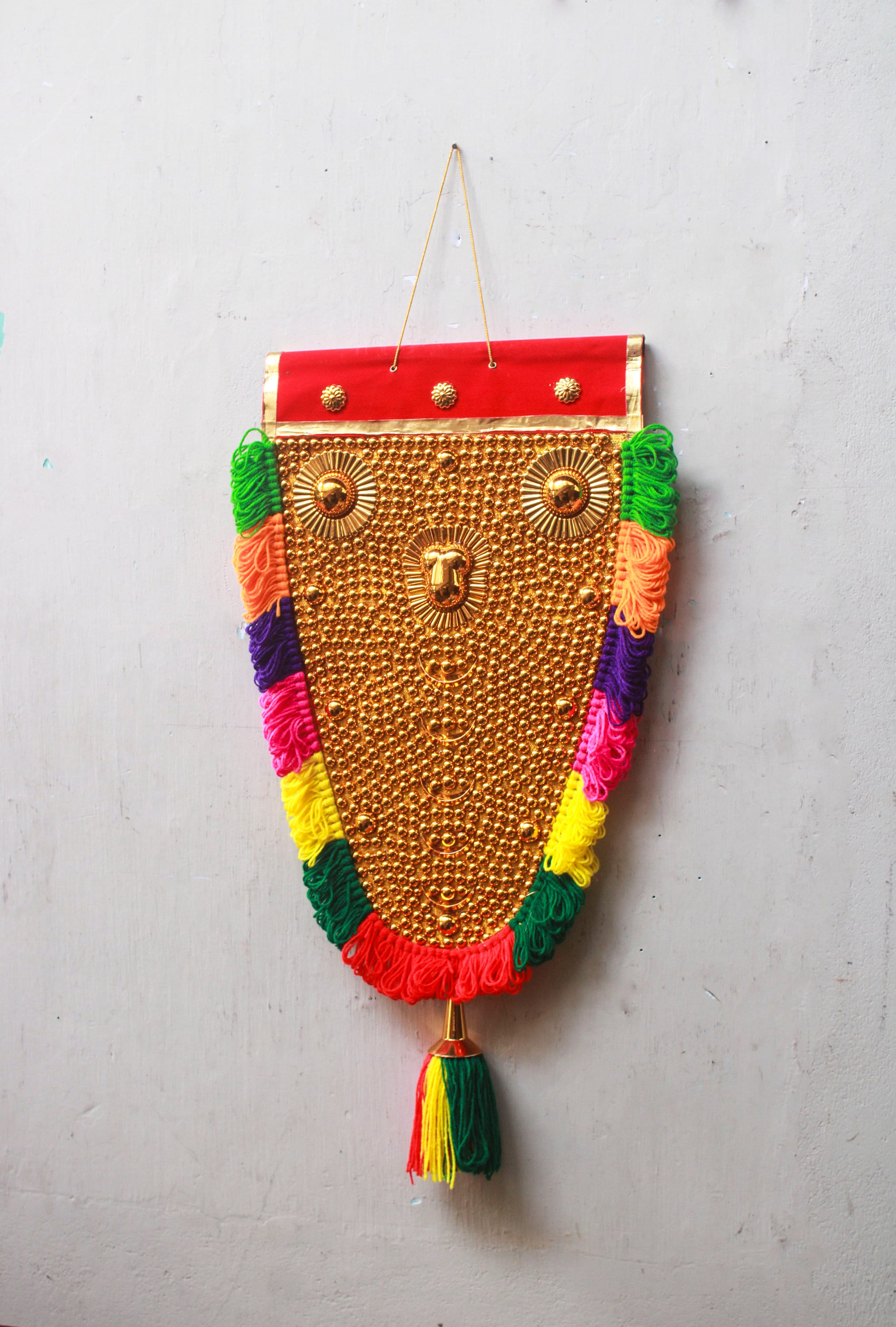 Nettipattam Elephant Caparison Elephant Home Decor Vastu Auspicious ...