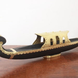 Wooden Canoe Boat Handicraft Kerala Home Decor Gift Souvenir Chundan ...