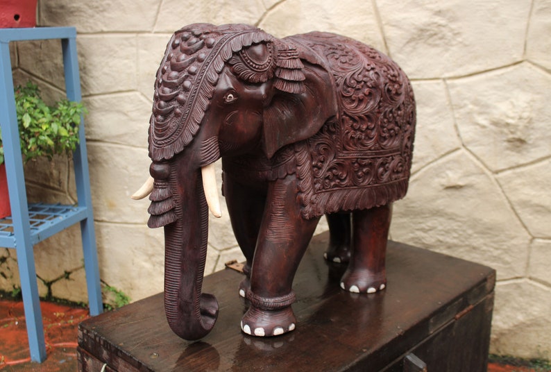 Indian Home Decor Big Elephant Statue Asian Indian Elephant - Etsy