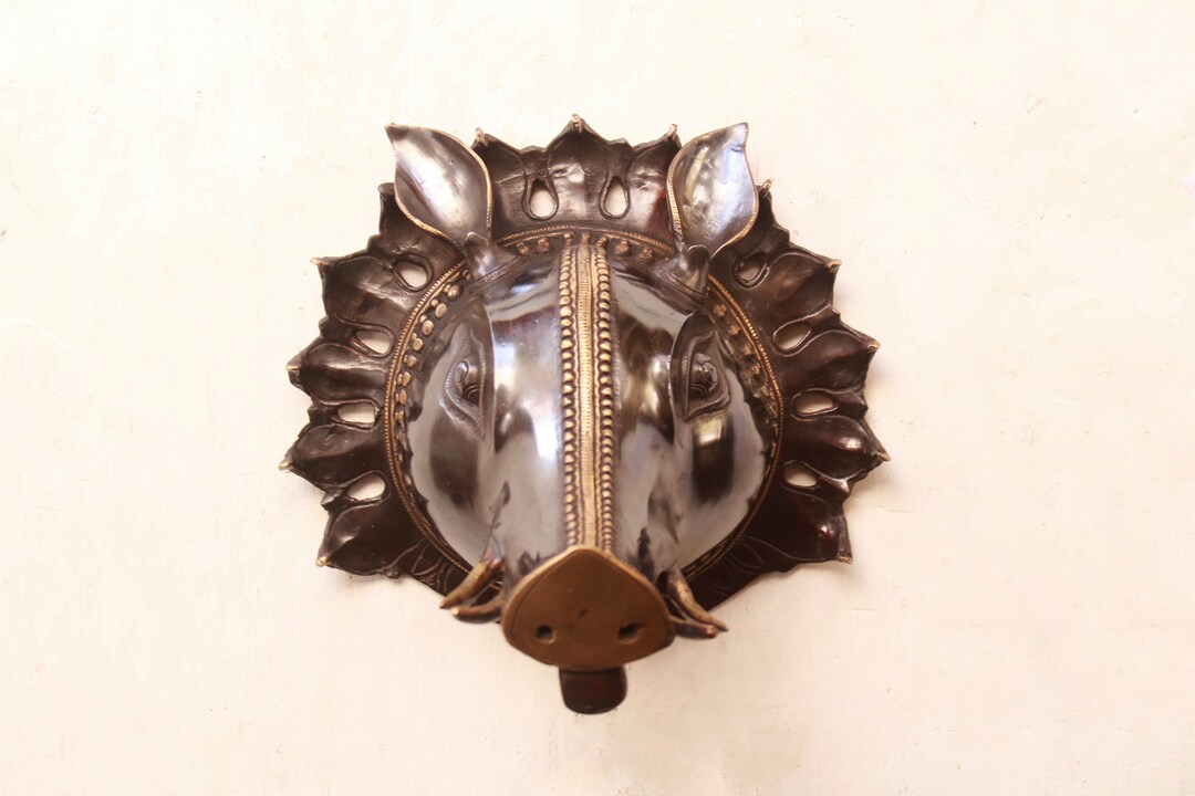 Varahi Statue Vishnu Varaha Boar Avatar Sculpture Wall Hanging Hindu ...