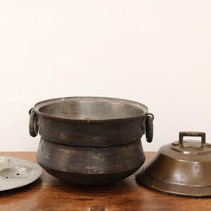 Antique Idli Maker Bronze Vessel Steam Boiler Indian Heritage Home ...
