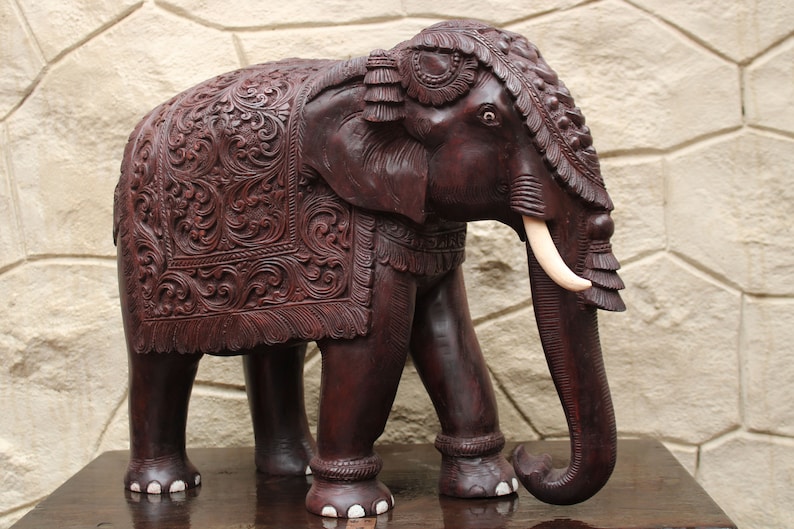 Indian Home Decor Big Elephant Statue Asian Indian Elephant - Etsy